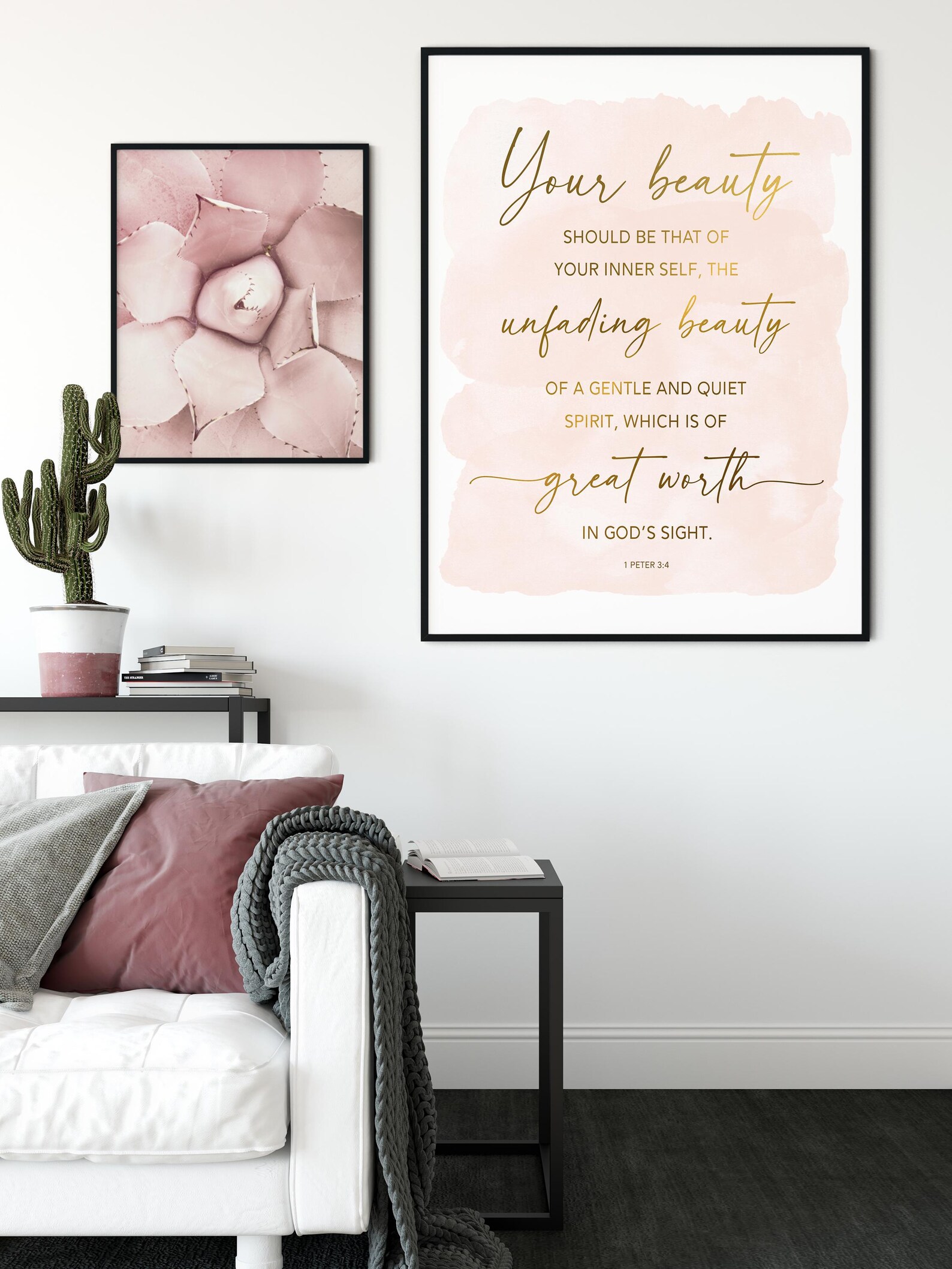 Your Beauty Should Be That of Your Inner Self, 1 Peter 3:4, Bible Verse ...