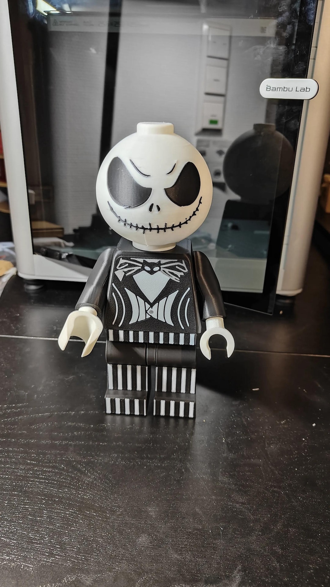 Extra Large Jack Skellington Lego Mini Fig 9 Inches Tall - Etsy