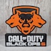 Black Ops 6 Desk Sign Black Ops Logo - Etsy