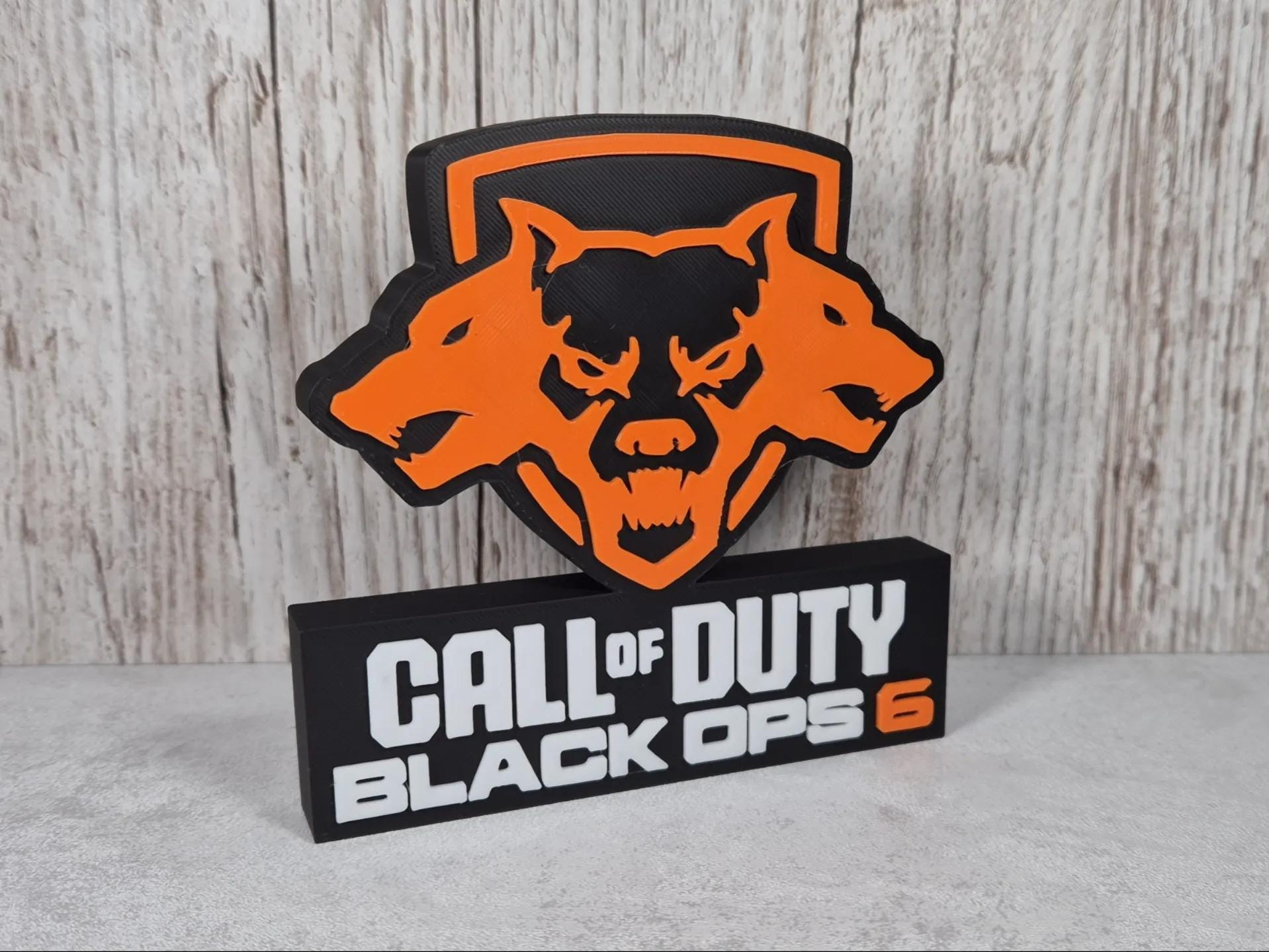 Black Ops 6 Desk Sign Black Ops Logo - Etsy