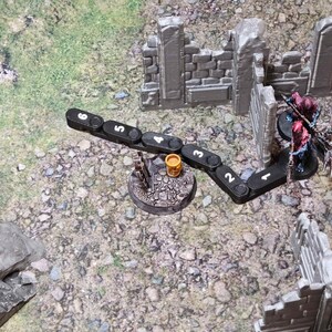 Articulating Ruler for Dnd and Warhammer 40k 3 Sizees Included - Etsy