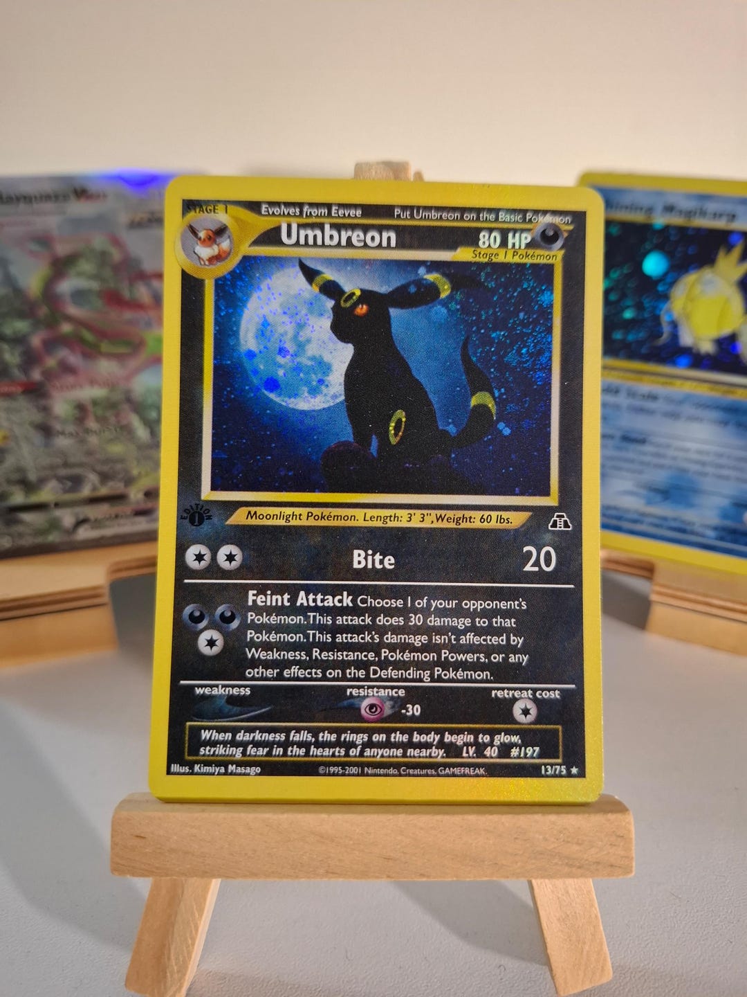 Umbreon - Neo Discovery - PKM Proxy - Etsy
