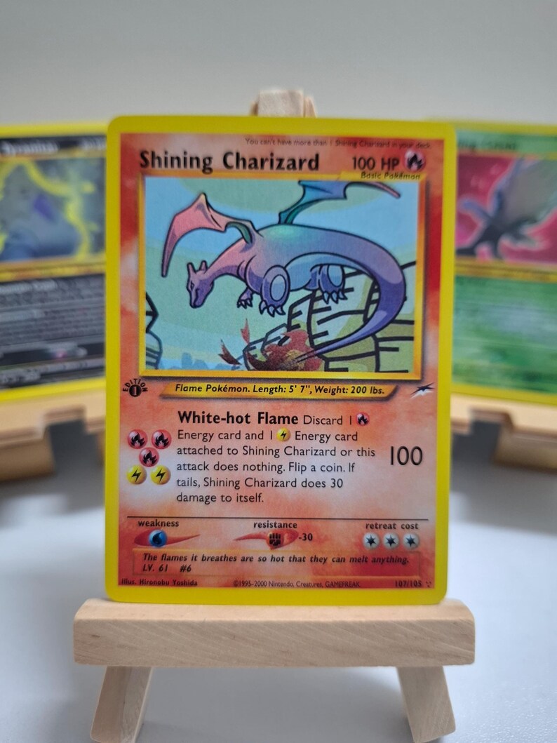 Shining Charizard Neo Destiny PKM Proxy - Etsy