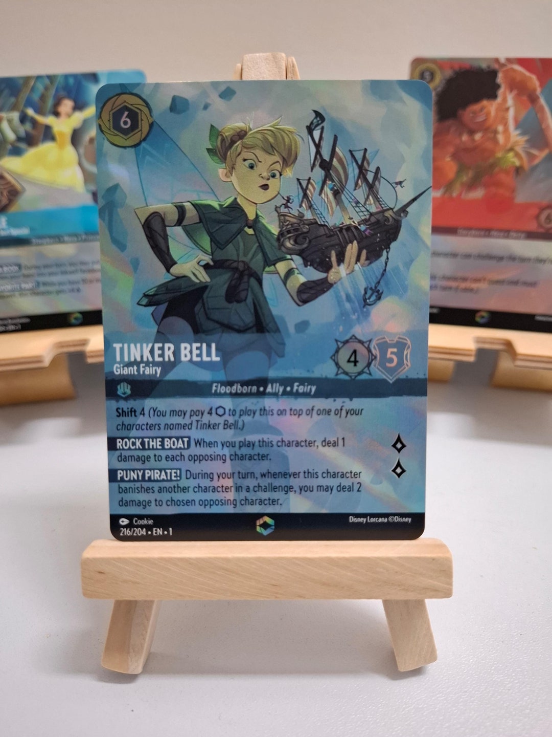 Tinker Bell, Giant Fairy the First Chapter Lorcana Proxy - Etsy