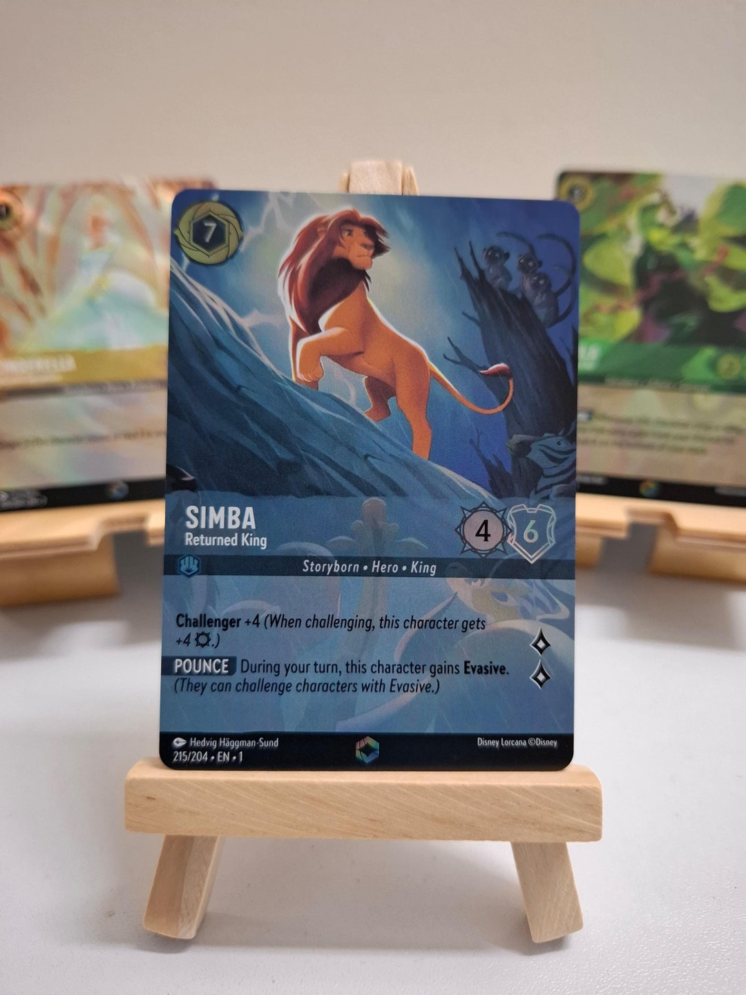 Simba, Returned King - the First Chapter - Lorcana Proxy - Etsy