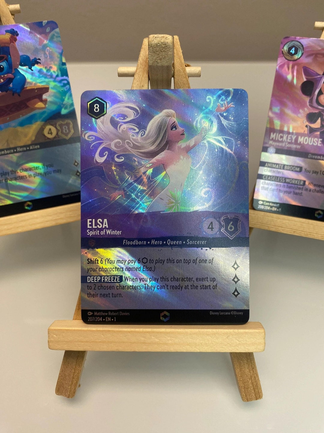 Elsa, Spirit of Winter - the First Chapter - Lorcana Proxy - Etsy