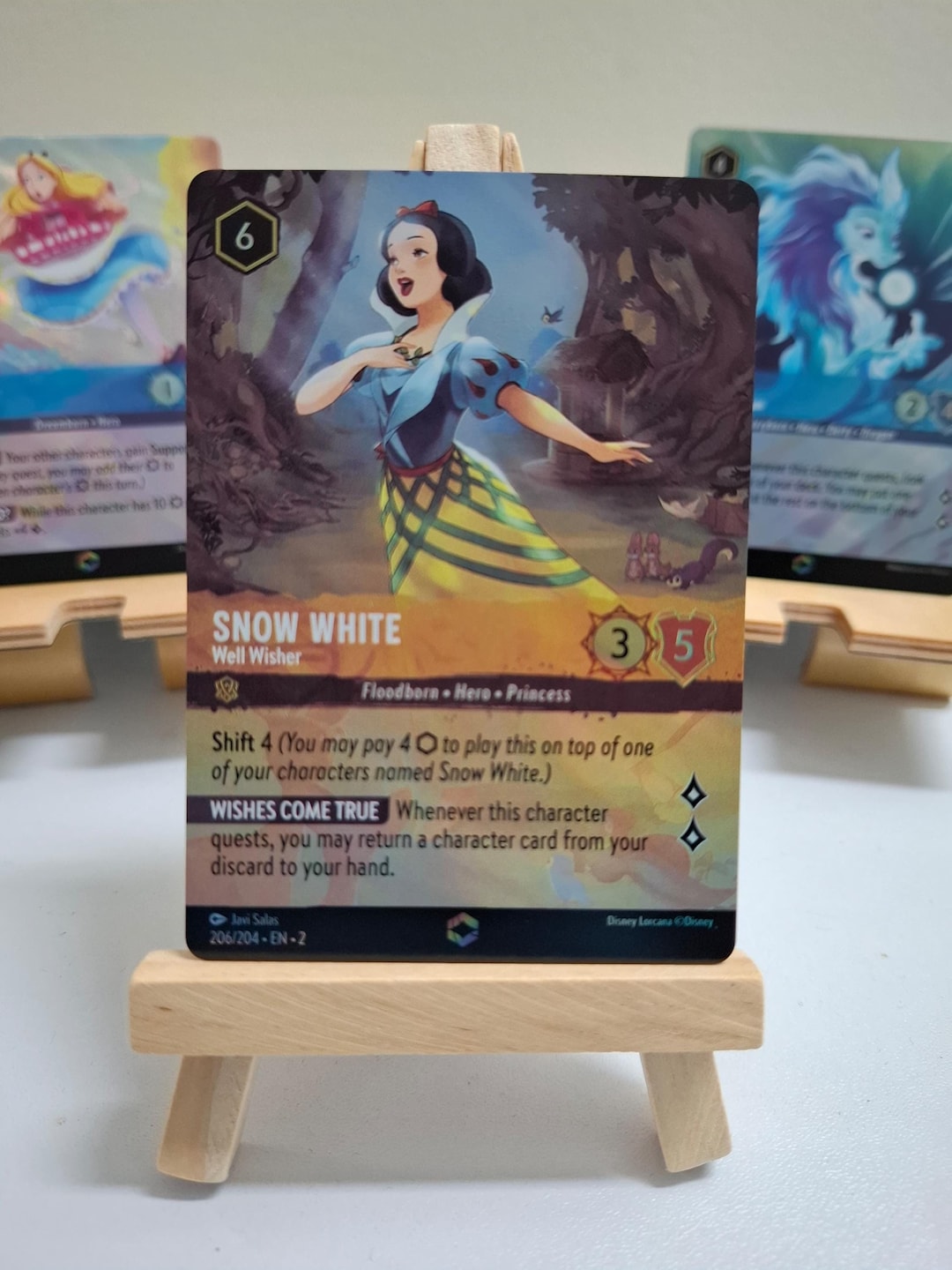Snow White, Well Wisher Rise of the Floodborn Lorcana Proxy - Etsy