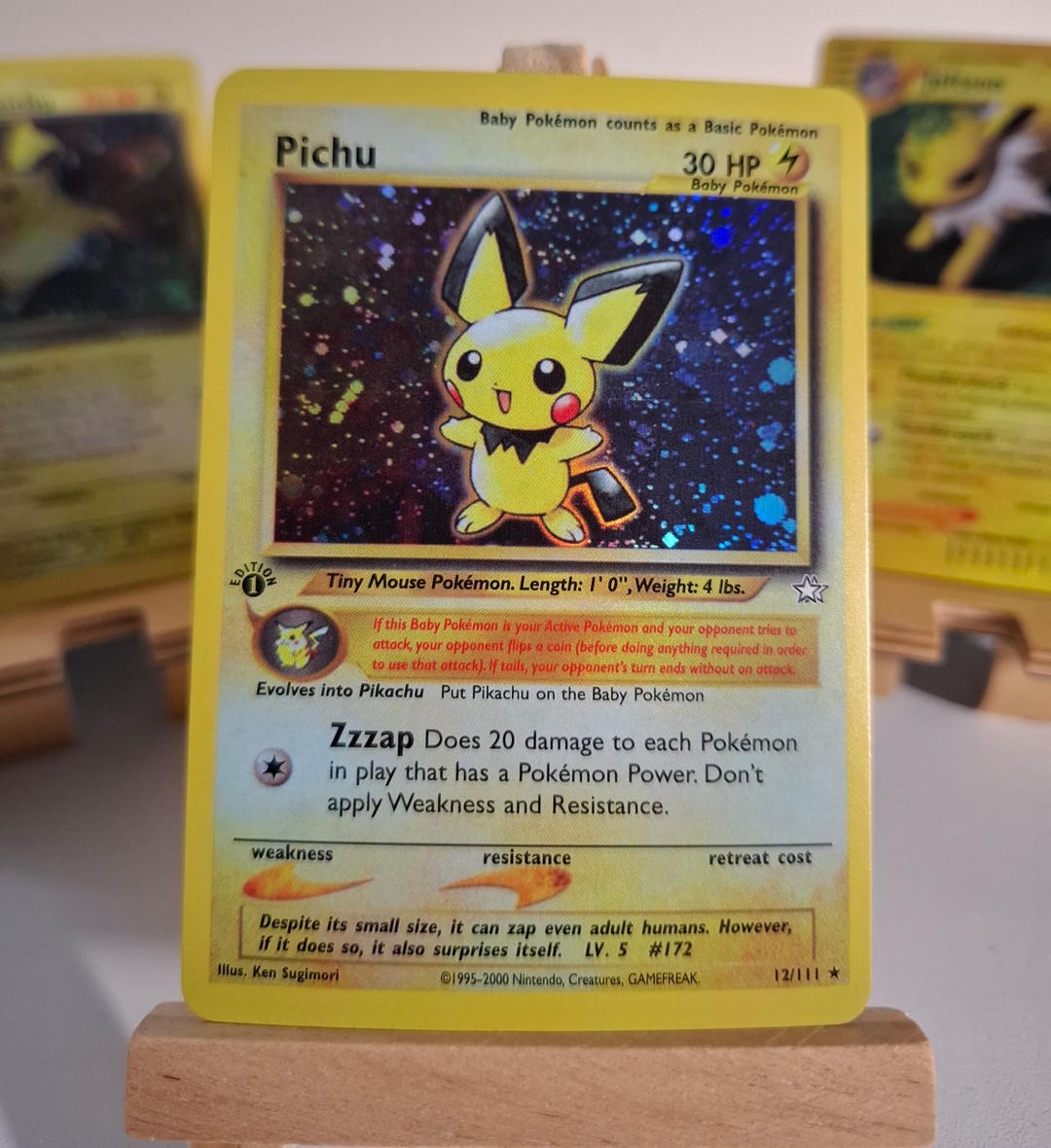 Pichu - Neo Genesis - PKM Proxy - Etsy