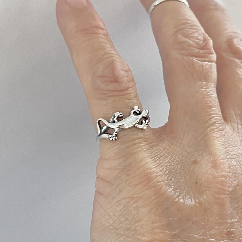 Lizard Ring - Etsy