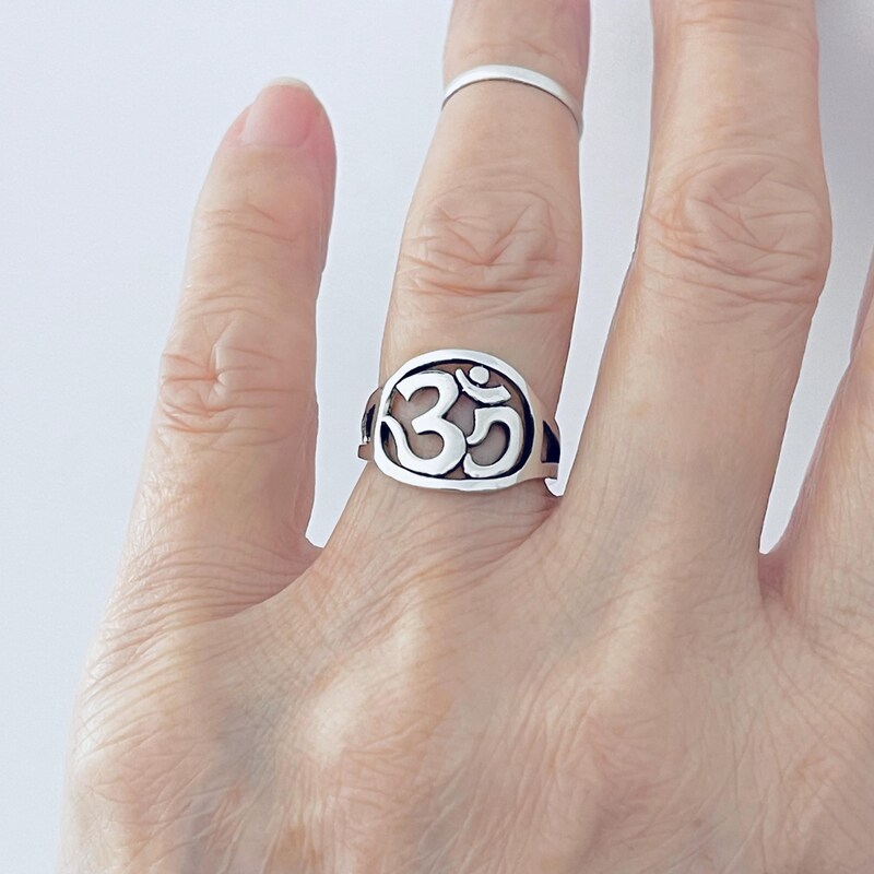 Om Ring - Etsy