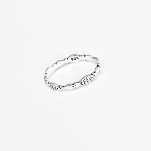 Sterling Silver Little Eternity Fish Band, Religious Jewelry, Ocean ...