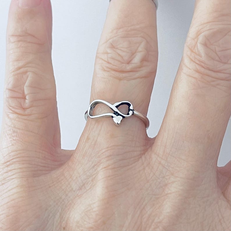 Sterling Silver Sideway Heart Stethoscope Ring, Medical Ring, Doctor ...