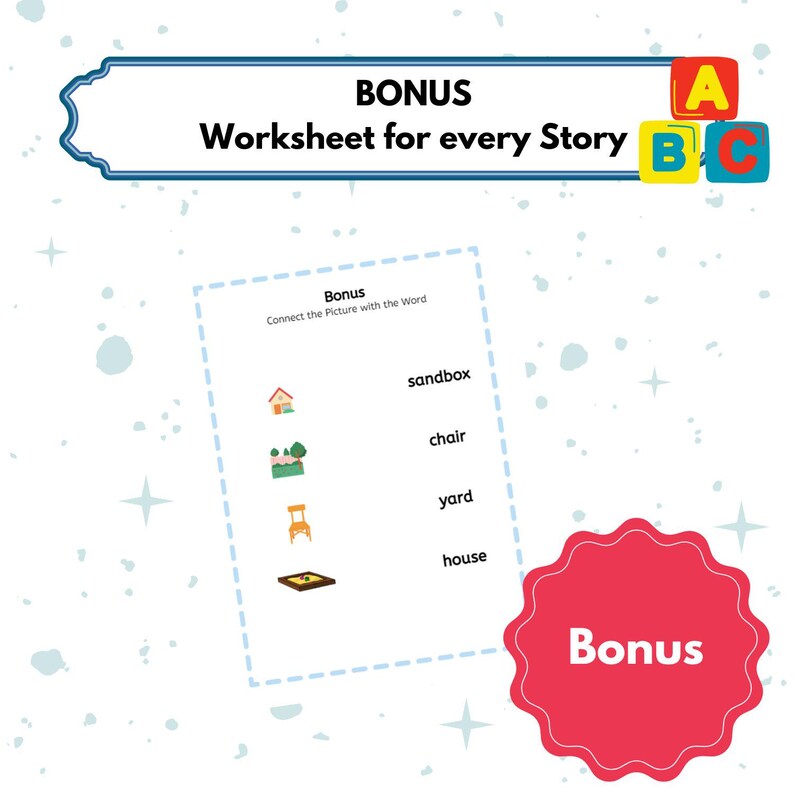 Sight Word Reading, Rebus Story, Early Readers, Worksheet, Printable ...