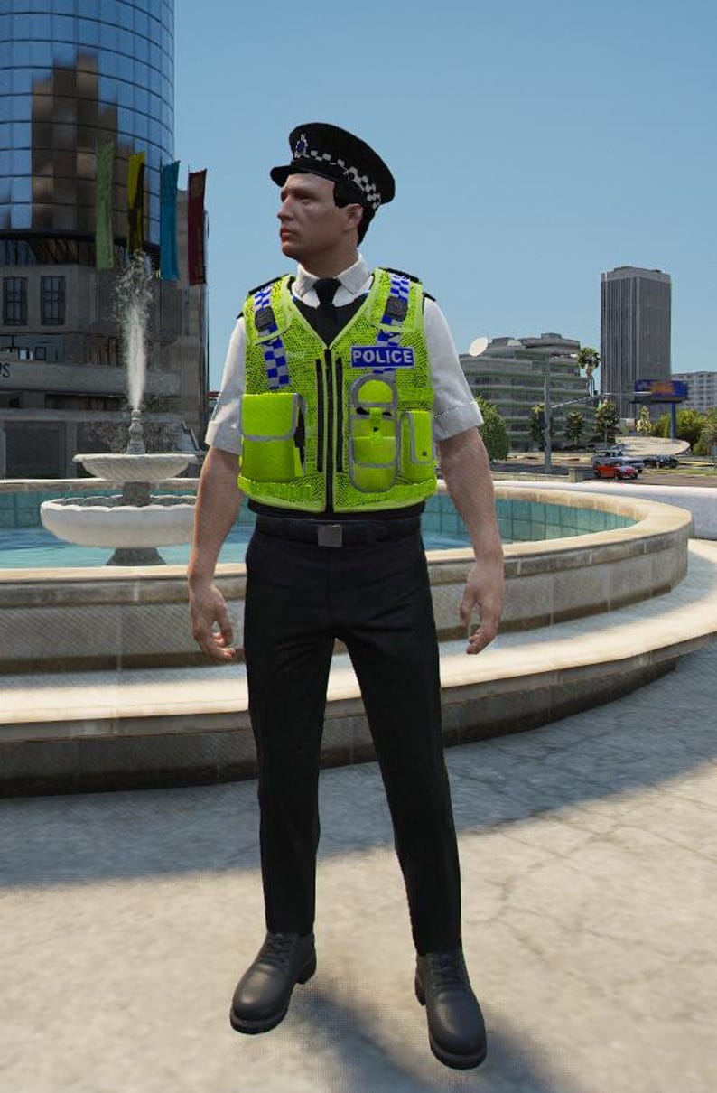 British Police and EMS Clothing Pack!!! Fivem Ready (drag and Drop ...