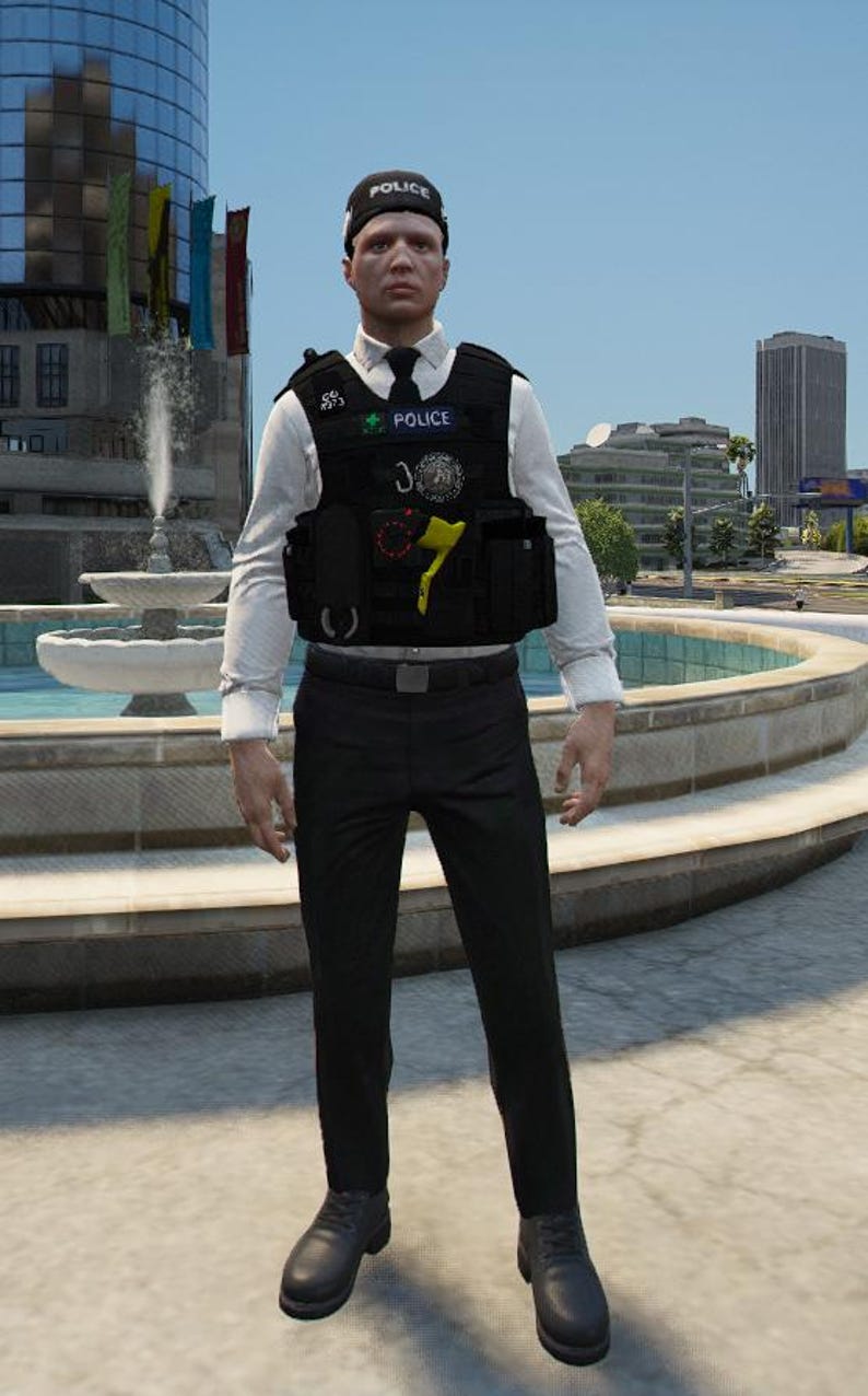British Police and EMS Clothing Pack!!! Fivem Ready (drag and Drop ...