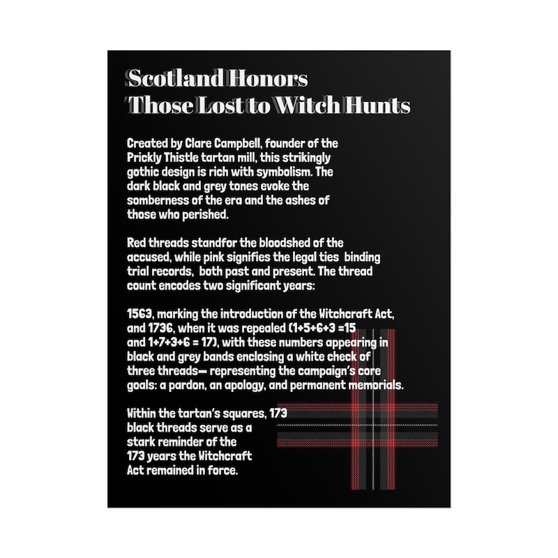 Witches of Scotland Tartan - Etsy