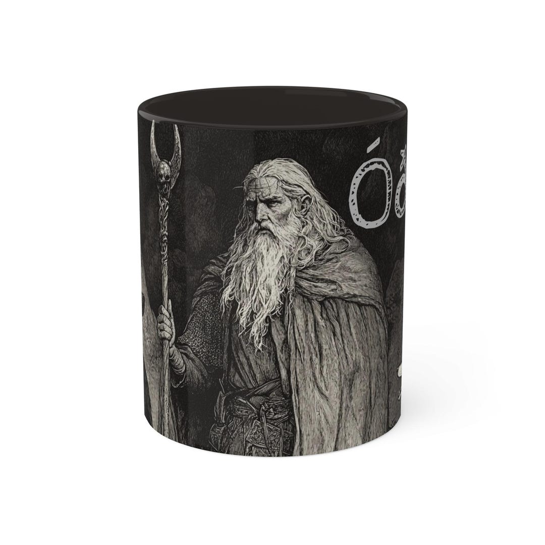 Odin Norse God of Wisdom and War, Viking Cup, Norse Pagan Gifts, Norse ...