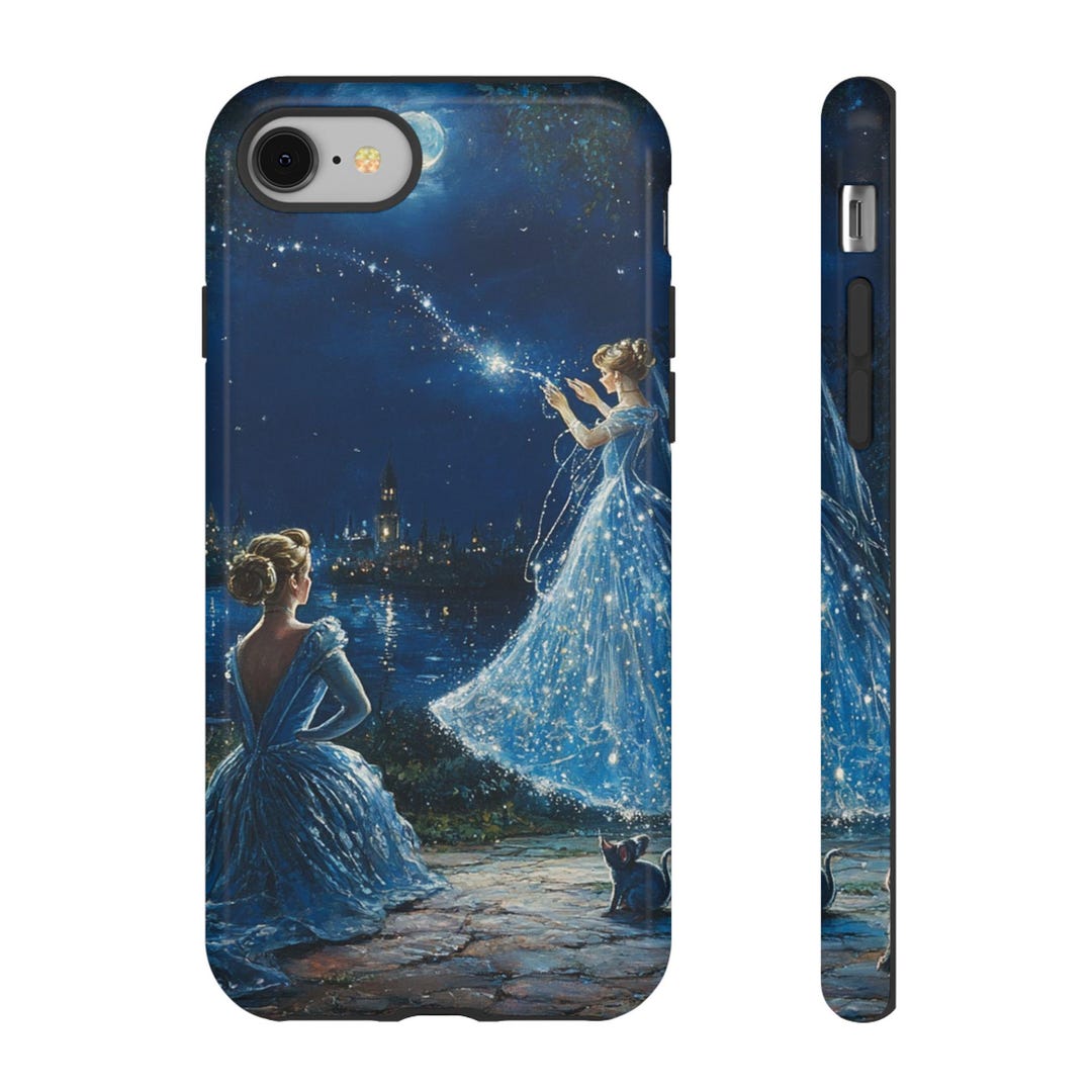Cinderella Inspired Fairy Godmother Magic Night Phone Case, Magical ...