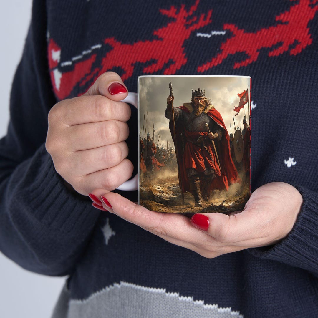 King Henry II Historical Figure Ceramic Mug | Knight Art Design ...