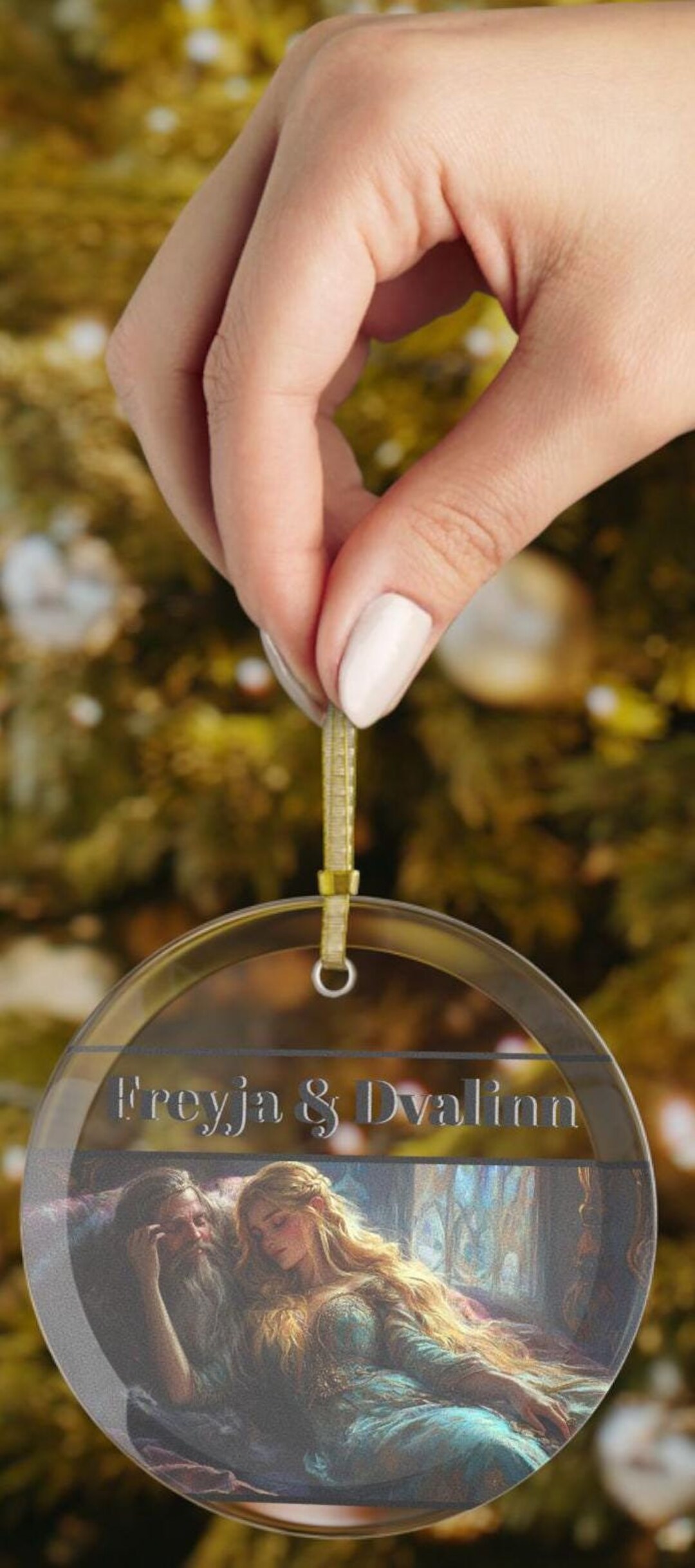 Brísingamen: Freyja & Dvalinn Ornaments, Yule Decorations, Unique ...