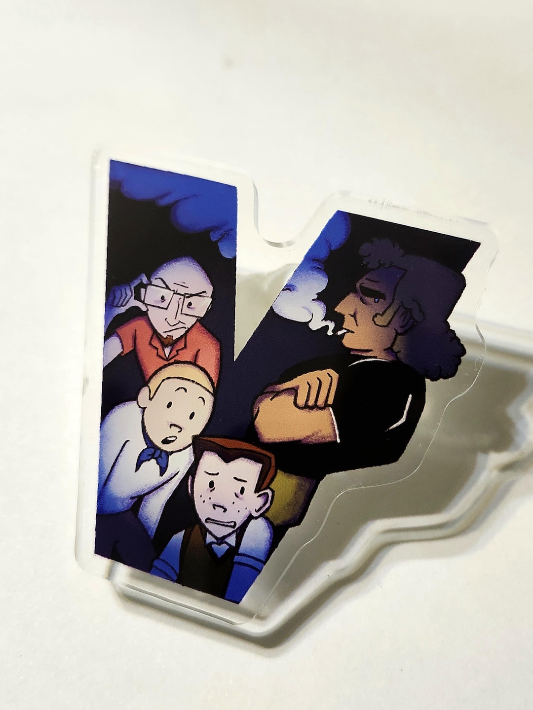 Venture Bros Rusty Brock Hank and Dean 3 Inch Acrylic Pin - Etsy