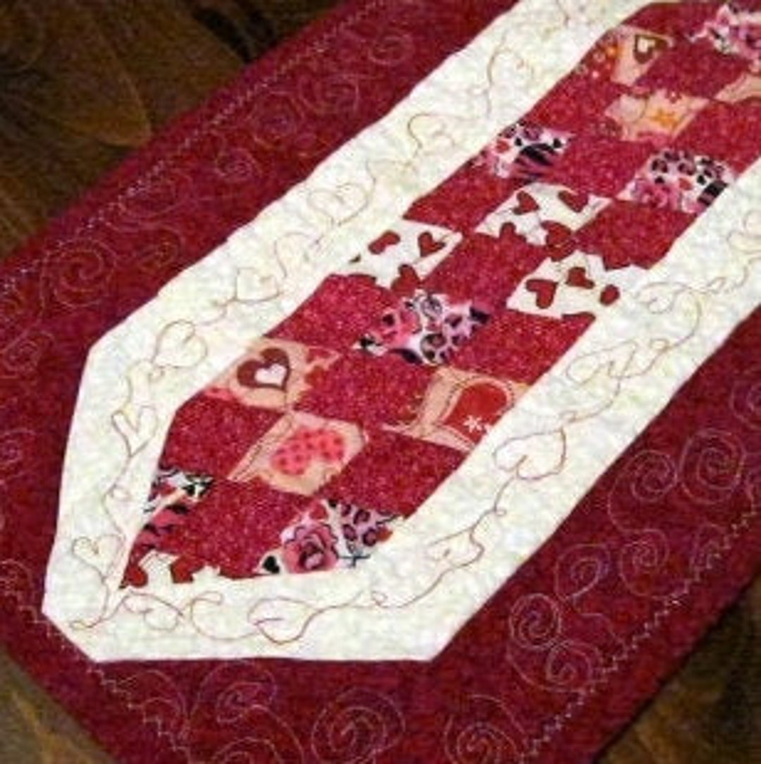 Valentine's Day Decorations, Table Runner Valentines, Valentine's ...