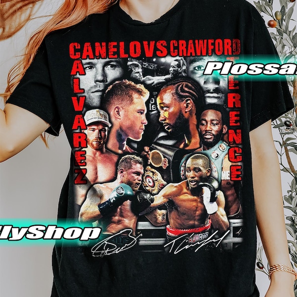 Canelo Vs Crawford Tshirt - Etsy