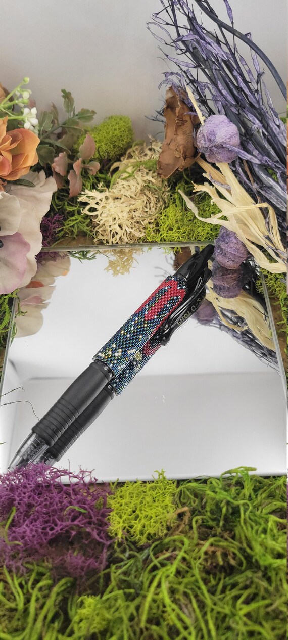 Pens & Markers Paper, Party & Kids Scorpio Beaded Pen Card Making ...