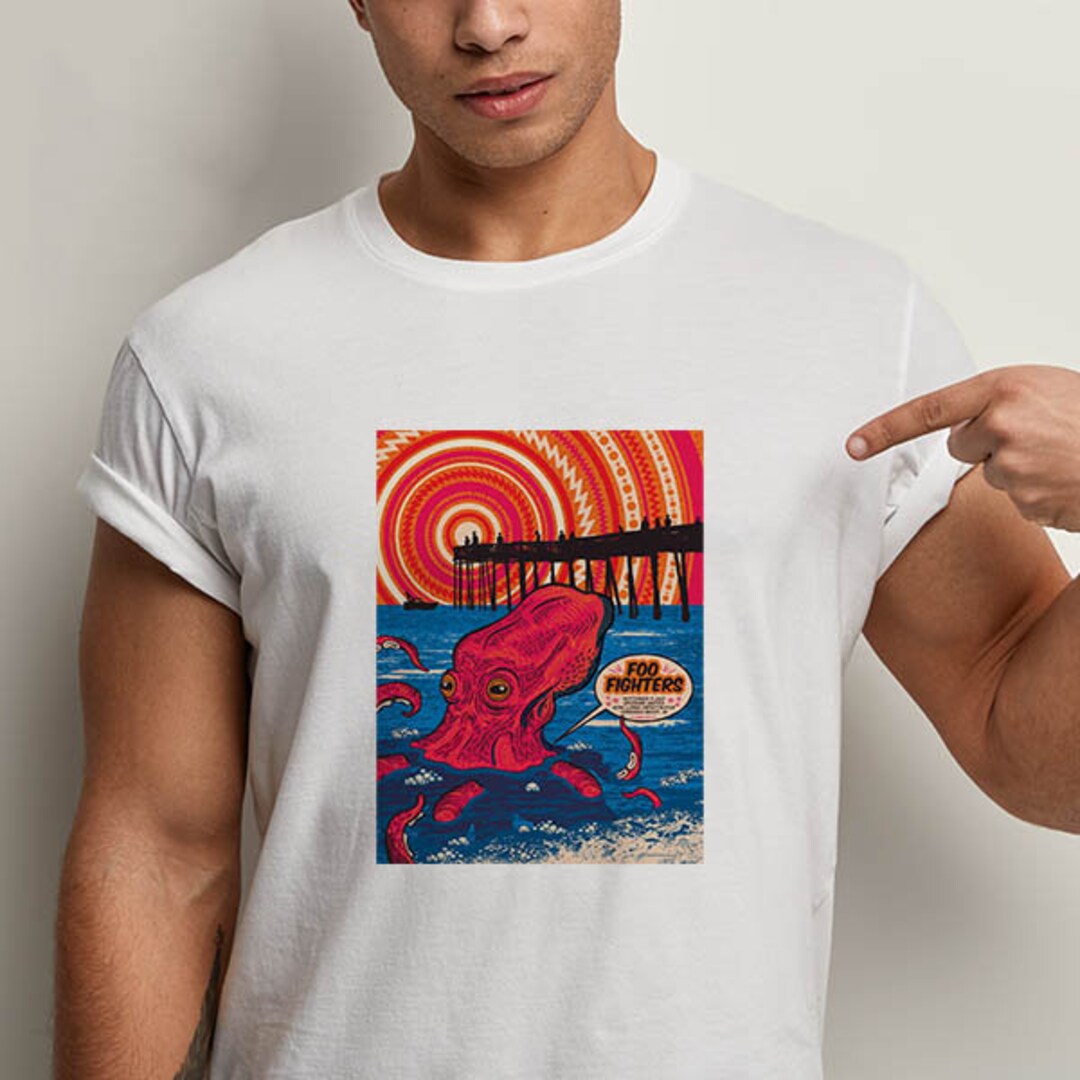 F00 Fighters September 2023 T0ur Shirt B1028A - Etsy