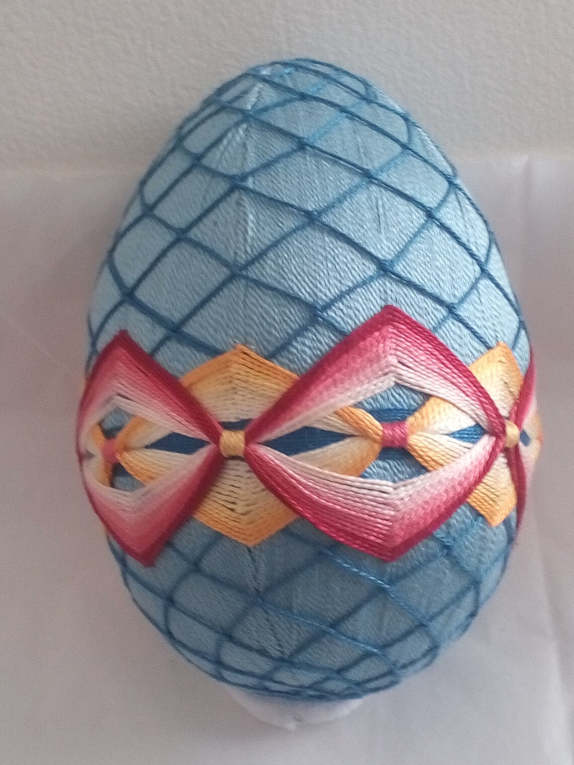 Large Temari Egg - Etsy