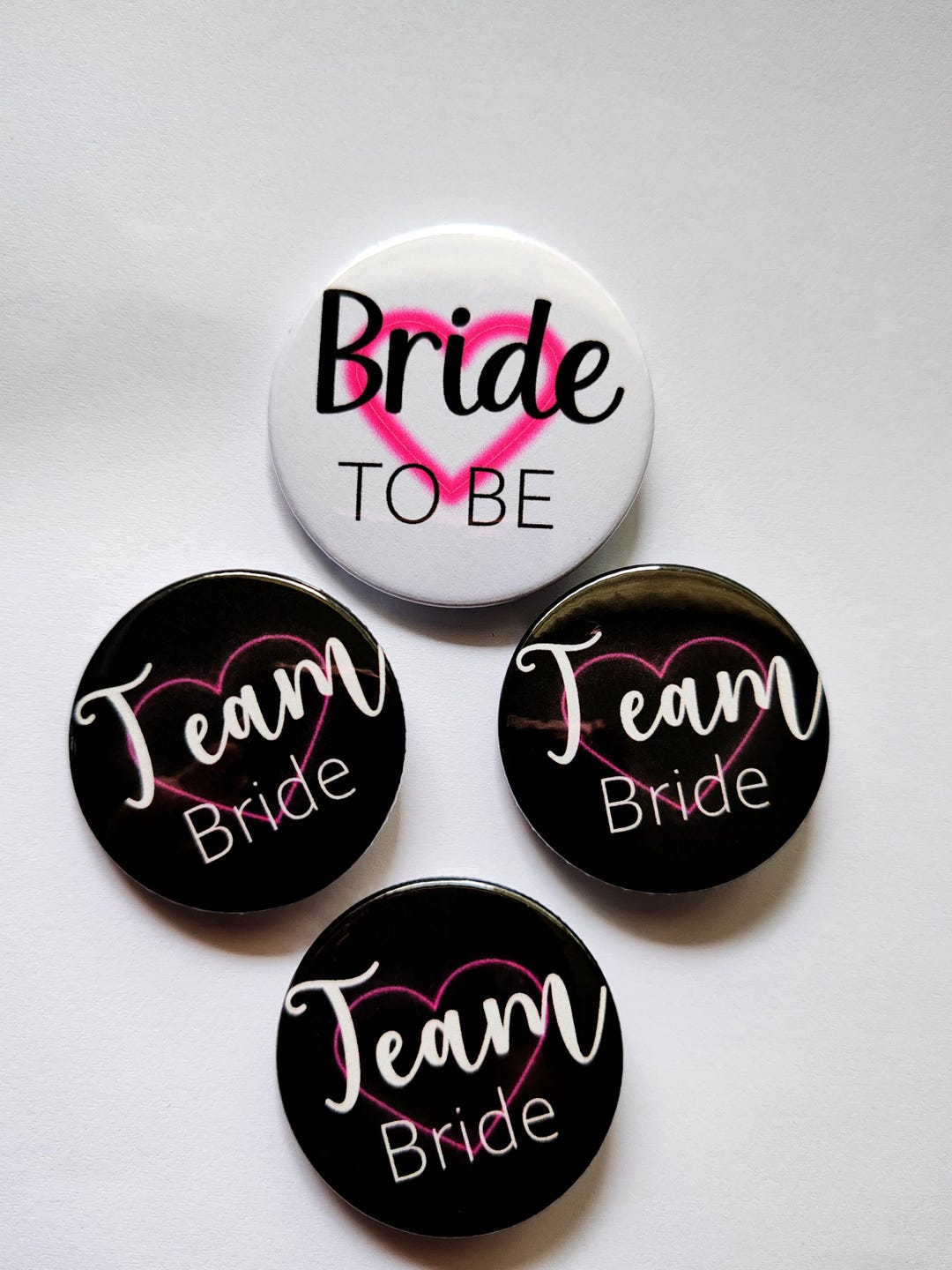 Bride to Be Team Bride Badges Hen Party Bachelorette Wedding Gift ...