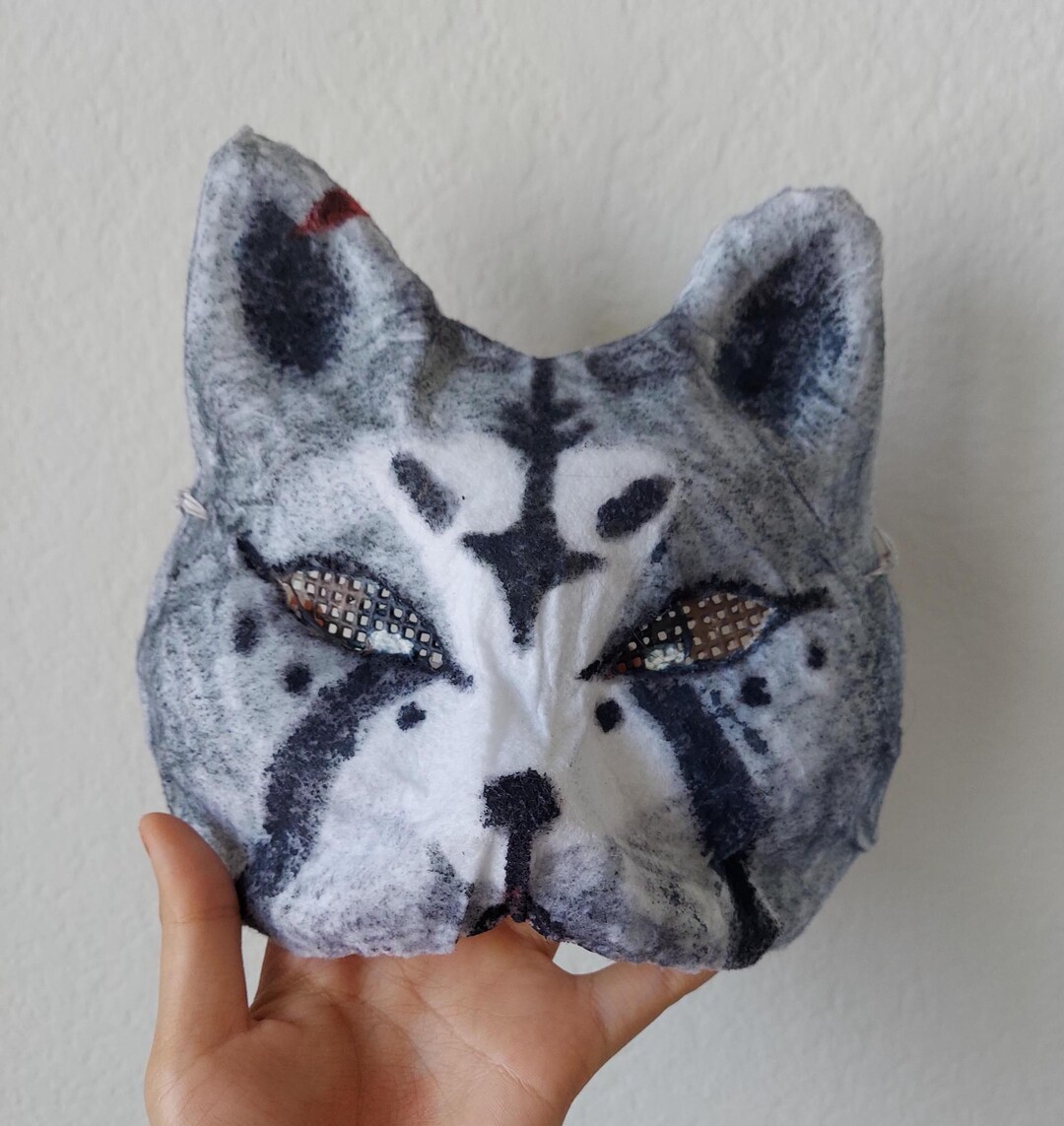 Snow Leopard Mask - Etsy