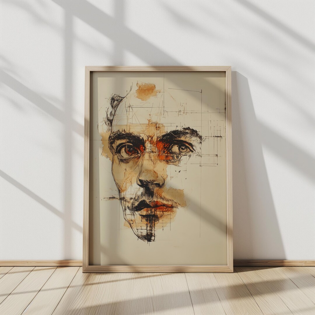 Fragmented Vision | Architectural Portrait Art, Abstract Face ...