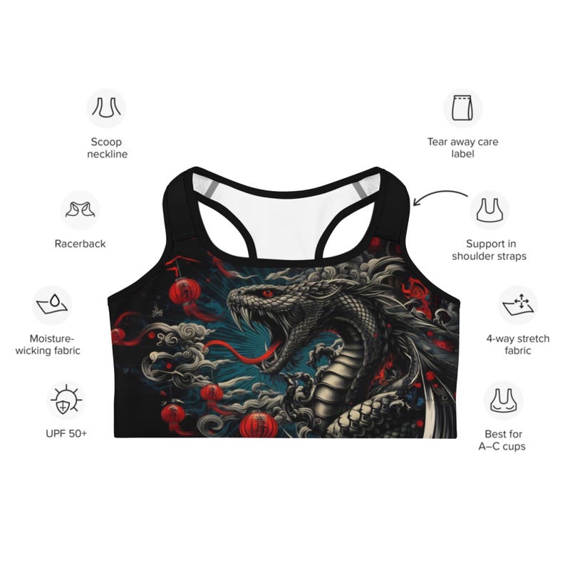 Snake Bra - Etsy