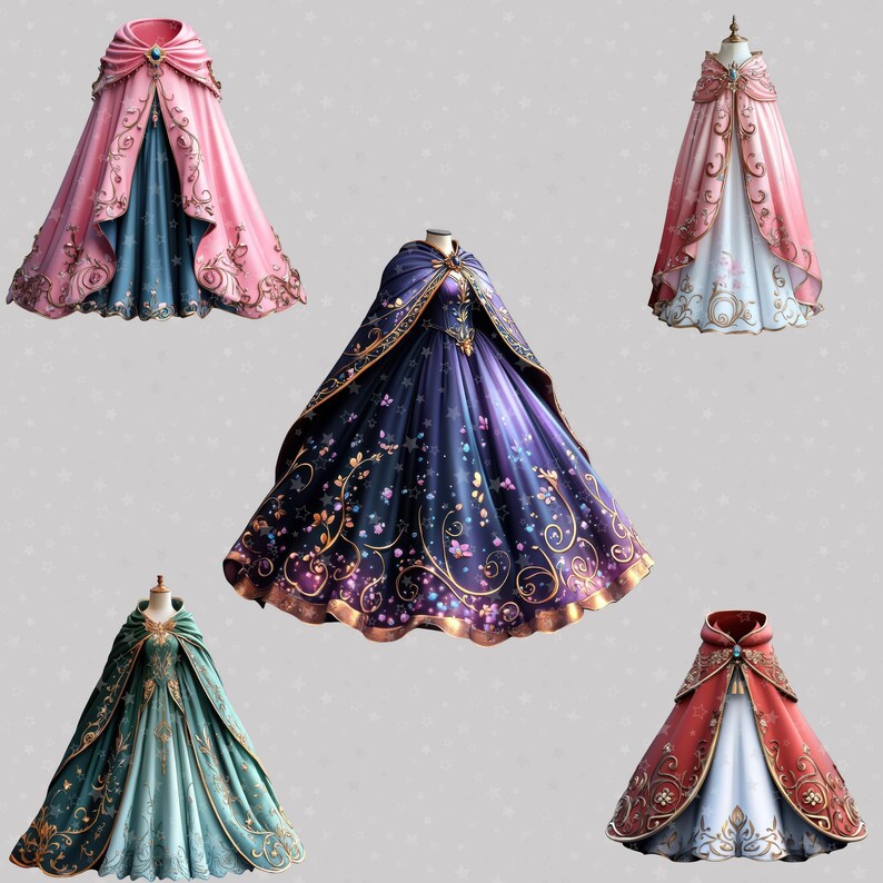Magical Cloaks Clipart Images Pngs 300dpi Clip Art PNG, Cape Clipart ...