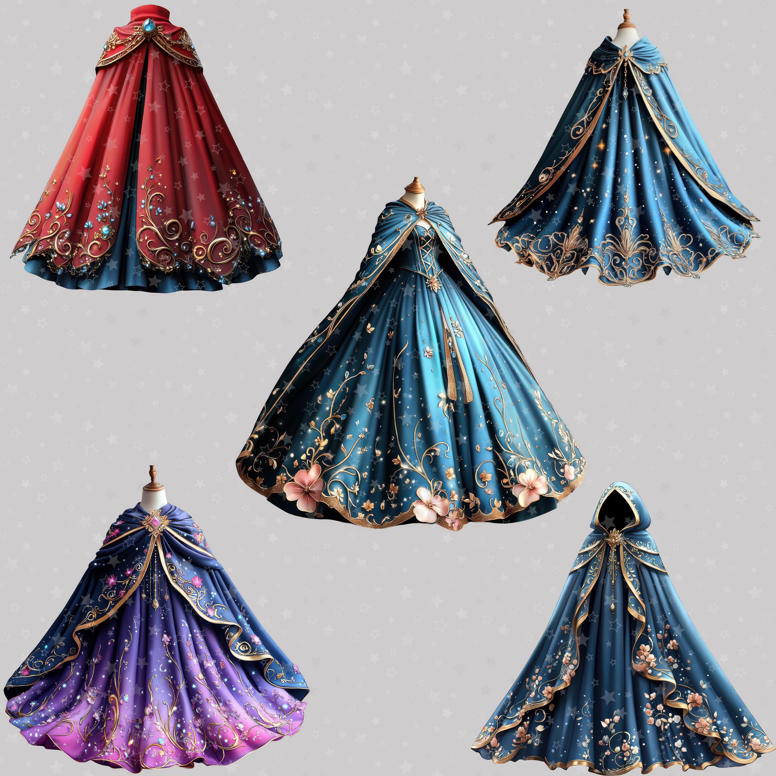 Magical Cloaks Clipart Images Pngs 300dpi Clip Art PNG, Cape Clipart ...