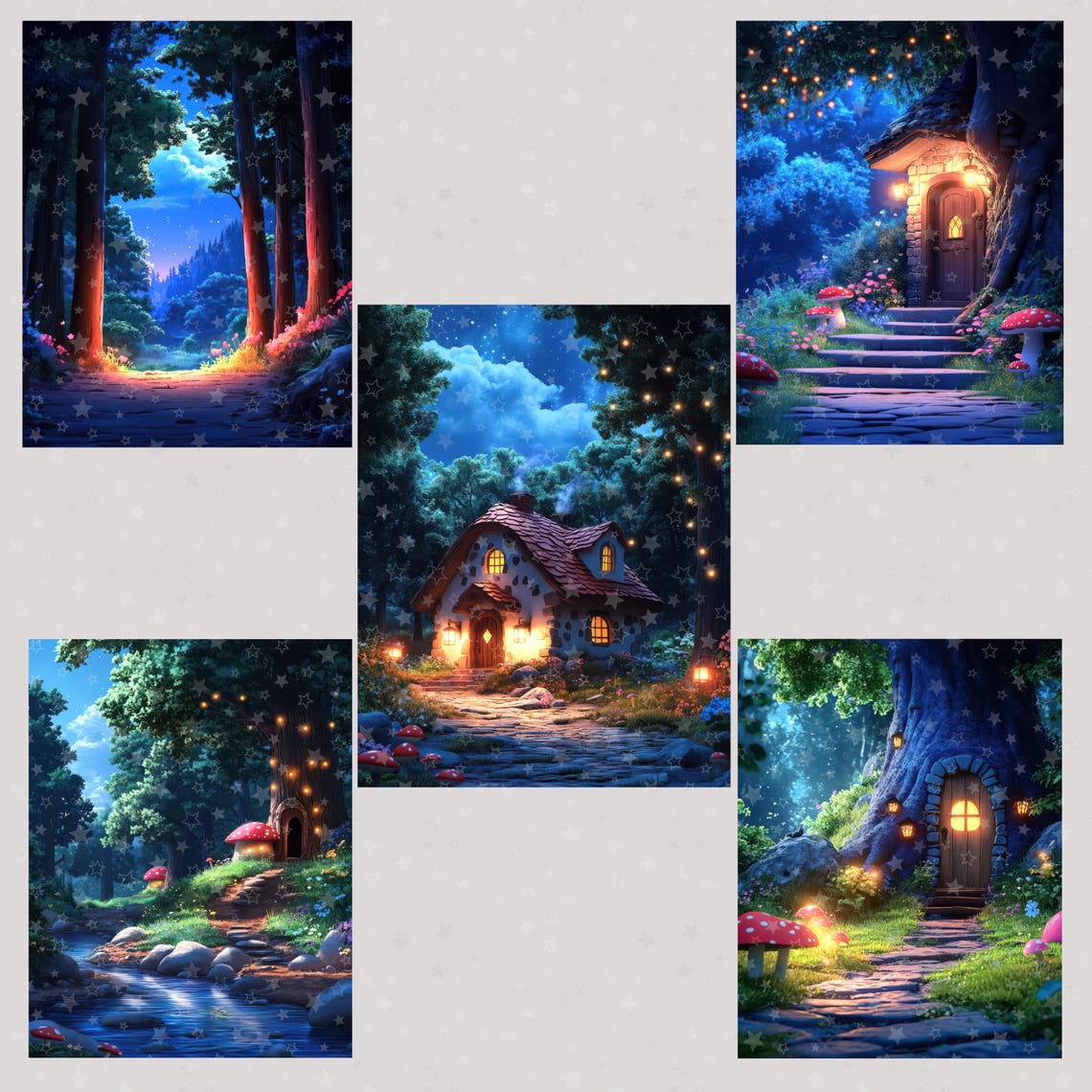 Enchanted Forests Backgrounds Clipart Images Pngs 300dpi Clip Art PNG ...