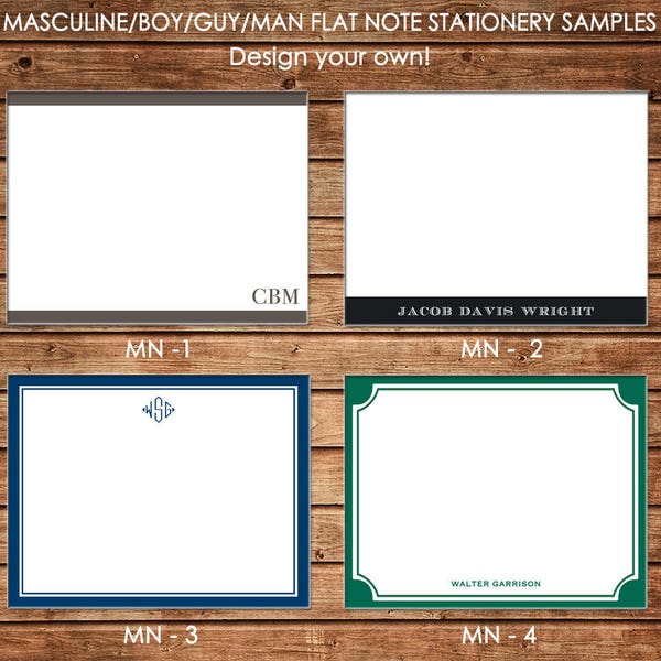 Mens Stationery - Etsy