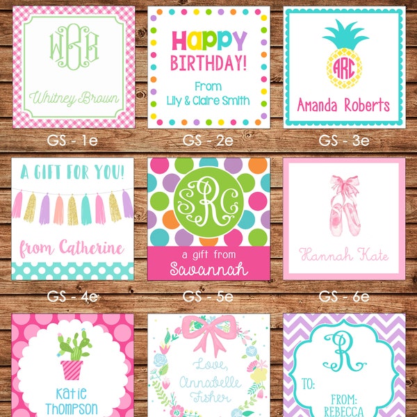 Personalized Gift Tags - 60+ Gift Ideas for 2024