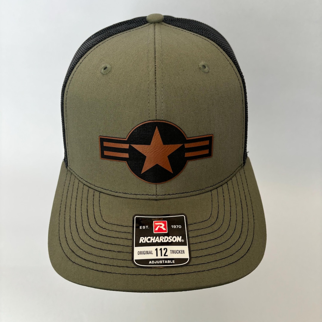 Air Force Roundel -aviation National Star Insignia Patch Hat - Etsy