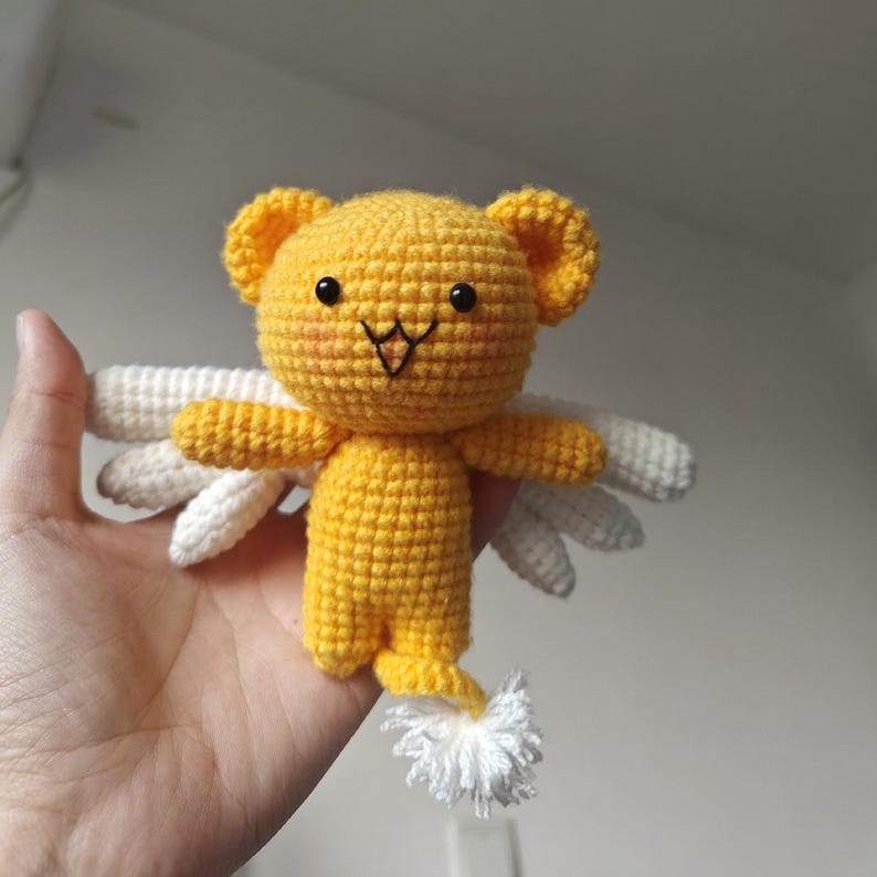 Kero Chan Cerberus Crocheted Plush: Card Captor Sakura (PDF Pattern) - Etsy