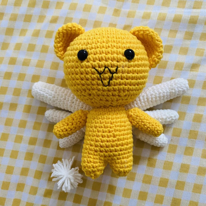 Kero Chan Cerberus Crocheted Plush: Card Captor Sakura (PDF Pattern) - Etsy