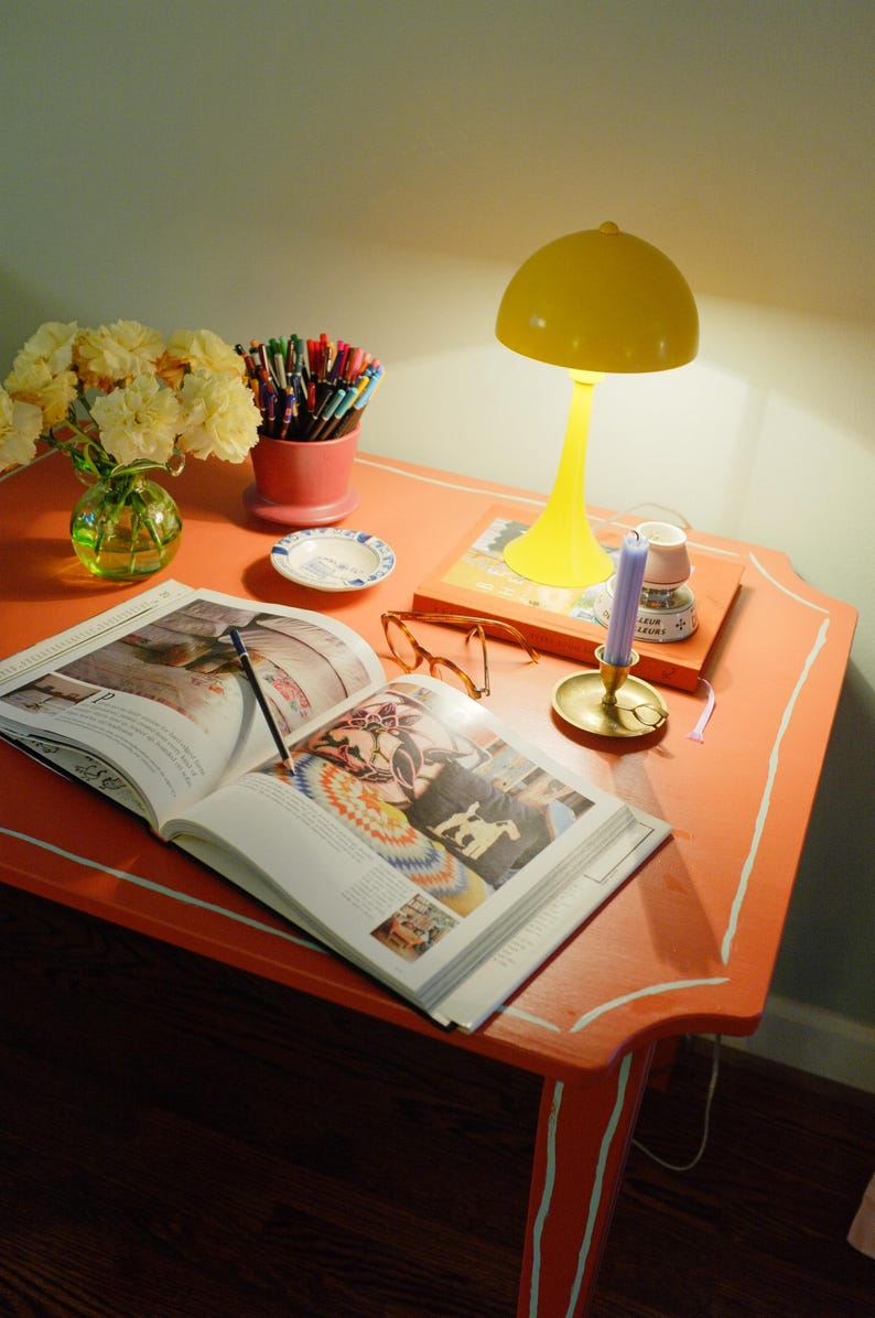 The Scallop Table - Pine Console Table, Handmade From Scratch - Etsy