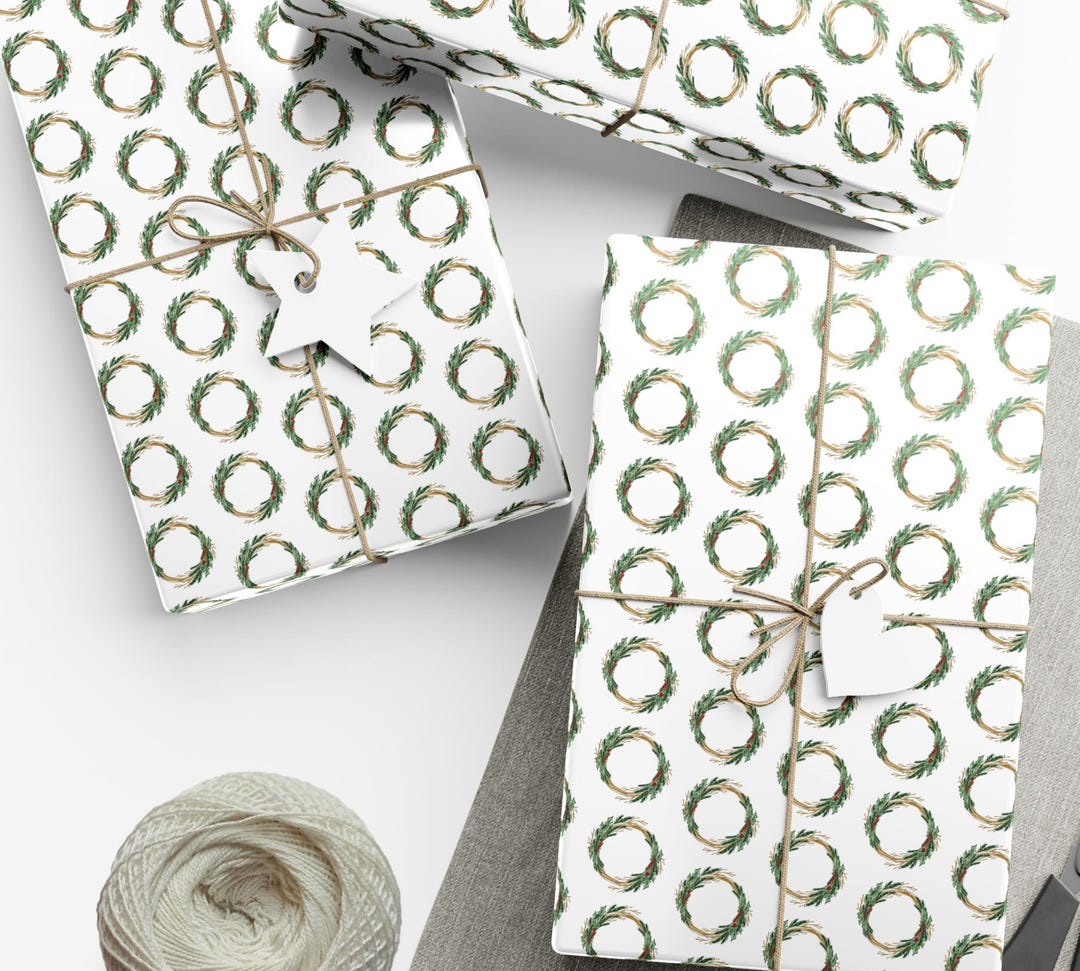 Folk Art, Gift Wrap Papers - Wrapping Paper for Presents, Festive Gift ...