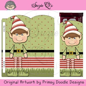 Elf Candy Bar Sleeve Digital Printable Immediate Download - Etsy