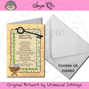 Innkeeper's Key 5x7 Card Front - Digital Printable - Immediate Download ...