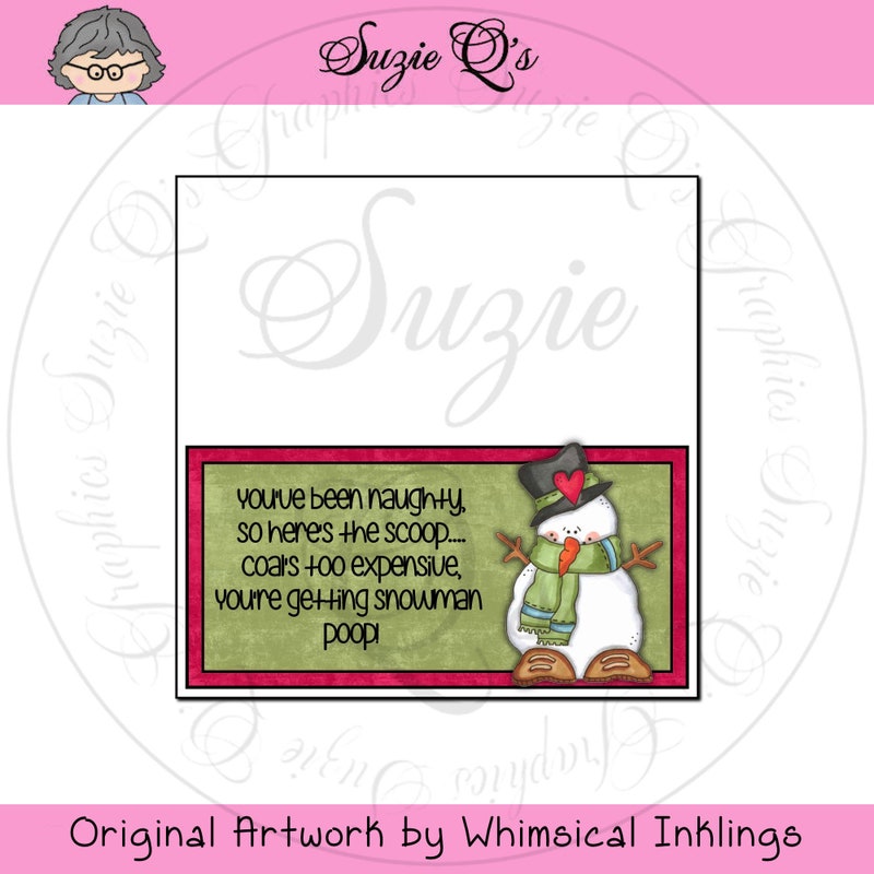 Snowman Poop Bag Topper - Etsy