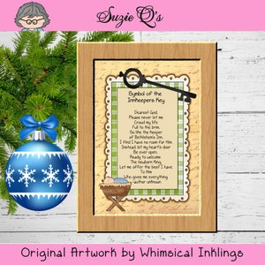 Innkeeper's Key 5x7 Card Front - Digital Printable - Immediate Download ...