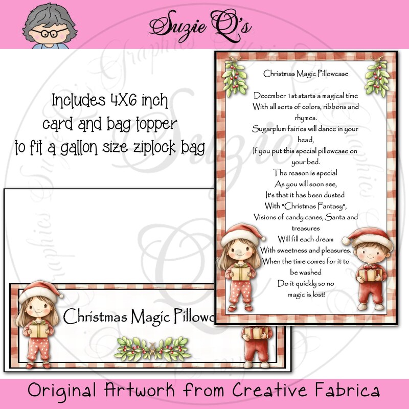 Christmas Pillowcase - Etsy