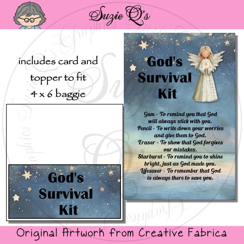 God Survival Cards - Etsy